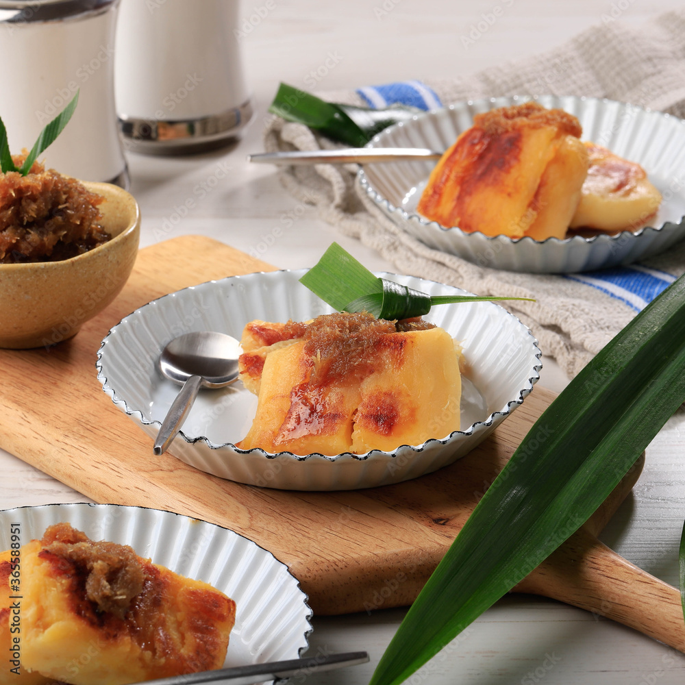 Colenak, Traditional Snack from West Java Made from Fermented Cassava ...