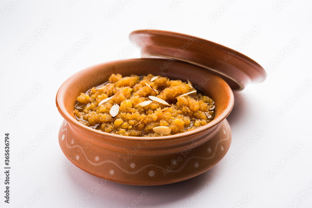 Moong Dal Halwa or Mung Daal Halva is an Indian sweet / dessert recipe ...