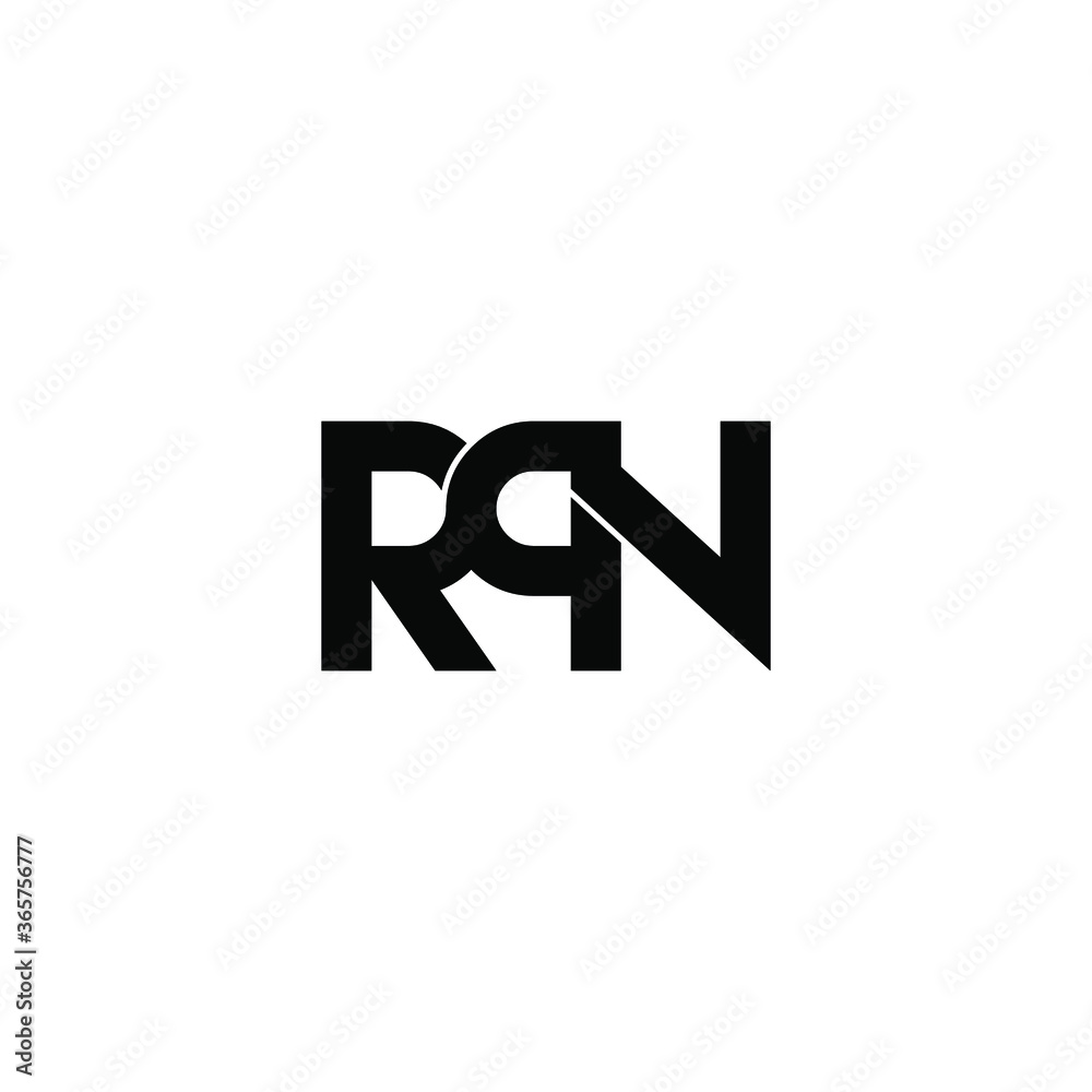 rpn letter original monogram logo design Stock Vector | Adobe Stock