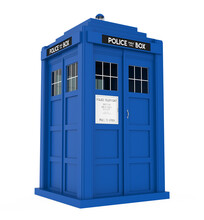 Blue Police Box Clipart Free Stock Photo - Public Domain Pictures