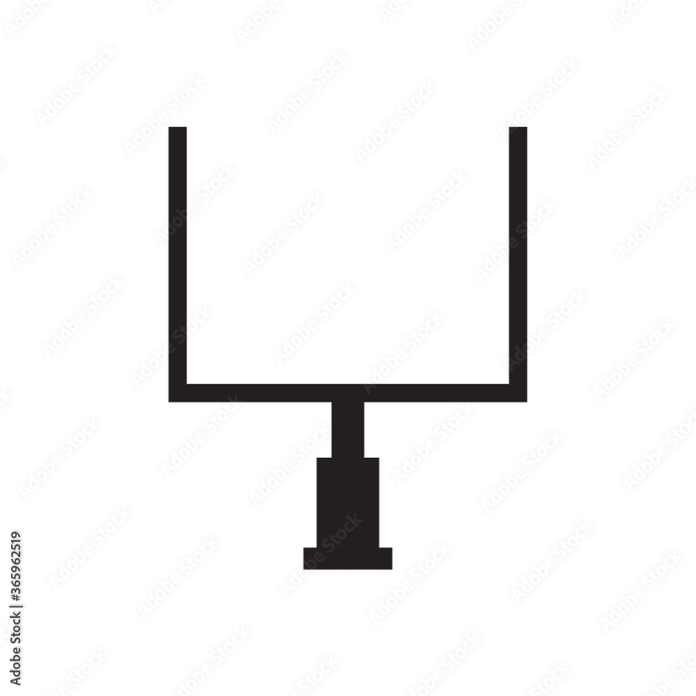 Football Goal Post Vector