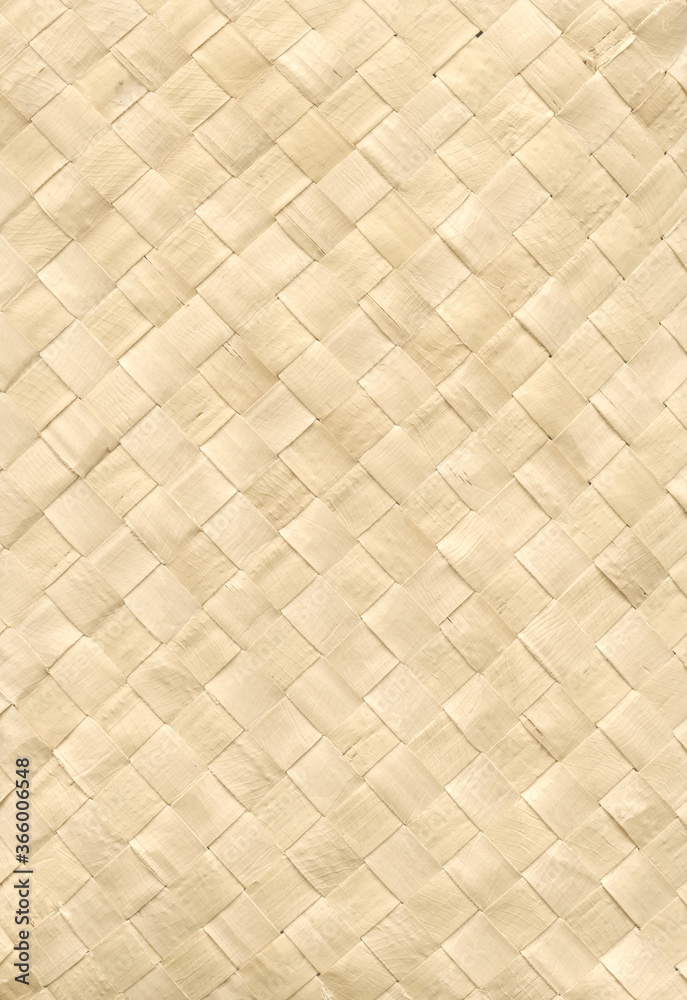 Woven bamboo mat texture background Stock Photo | Adobe Stock
