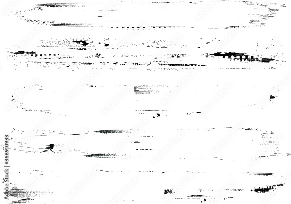 Edges Vector Set . Design Elements . Grunge Borders , Dividers or Brush ...