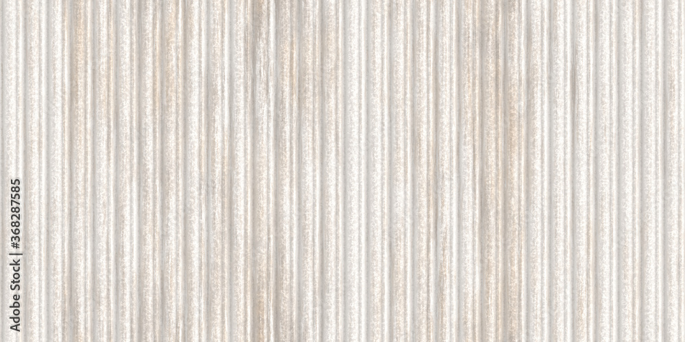 Weathered white corrugated metal texture. Crimp fence background ...