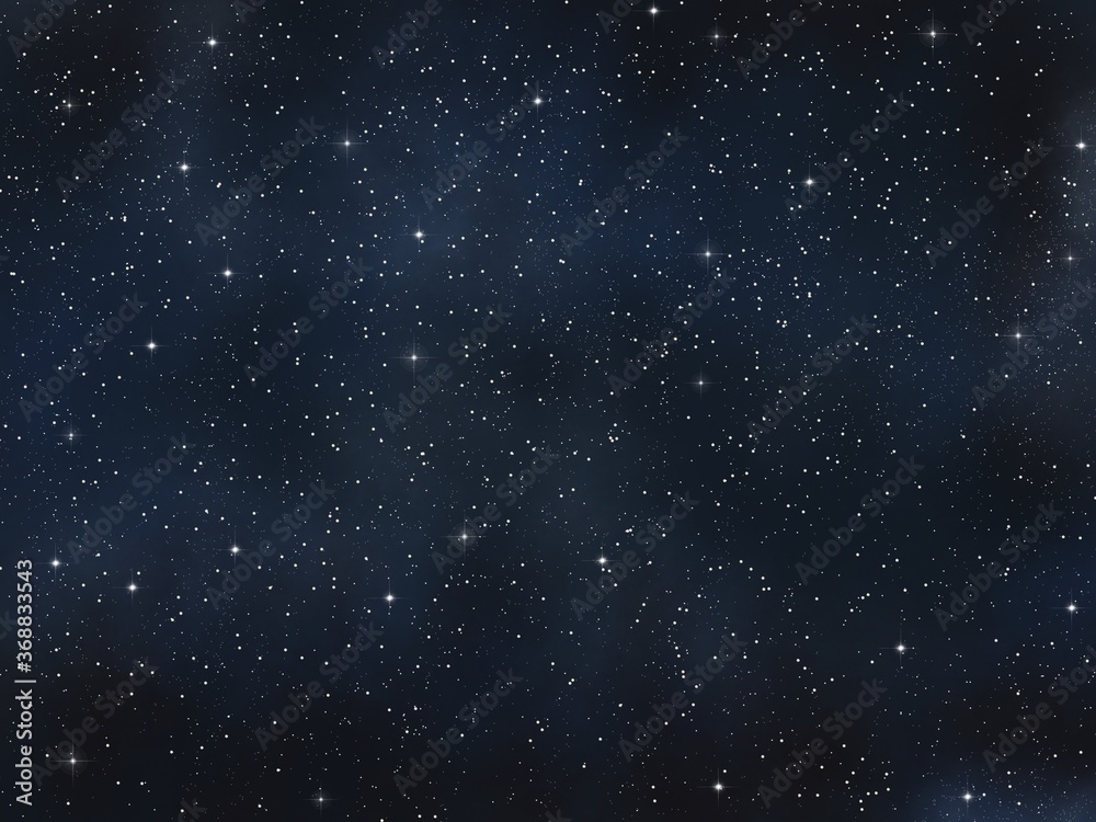 Starry sky. Night. Backgrounds. Space Stock Illustration | Adobe Stock