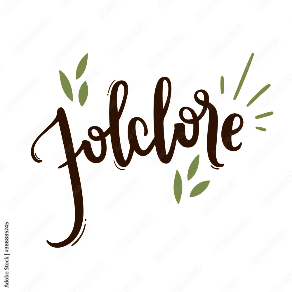 Folclore. Brazilian Folklore. Brazilian Portuguese Hand Lettering ...