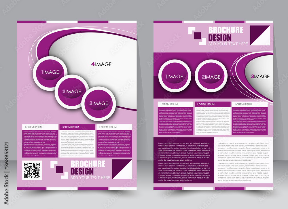Abstract flyer design background. Brochure template. Can be used for ...