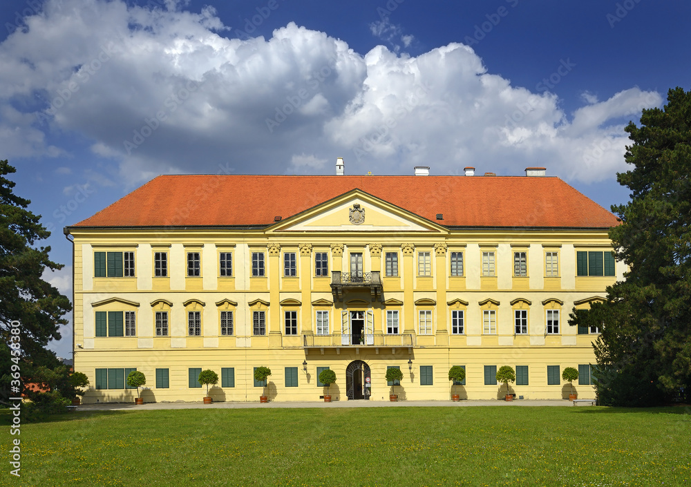 Chateau Valtice, Czech Republic, Lednice-Valtice Cultural Landscape is ...