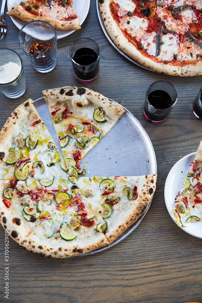 Pizza dinner. Stock Photo | Adobe Stock