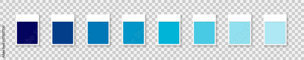 Color palette mockup. Trending color palettes. Vector illustration ...