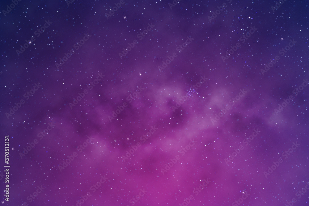 abstract starry Space background with shining stars stardust and nebula ...