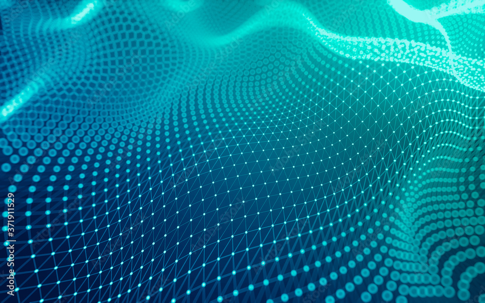 Abstract background. Molecules technology with polygonal shapes ...