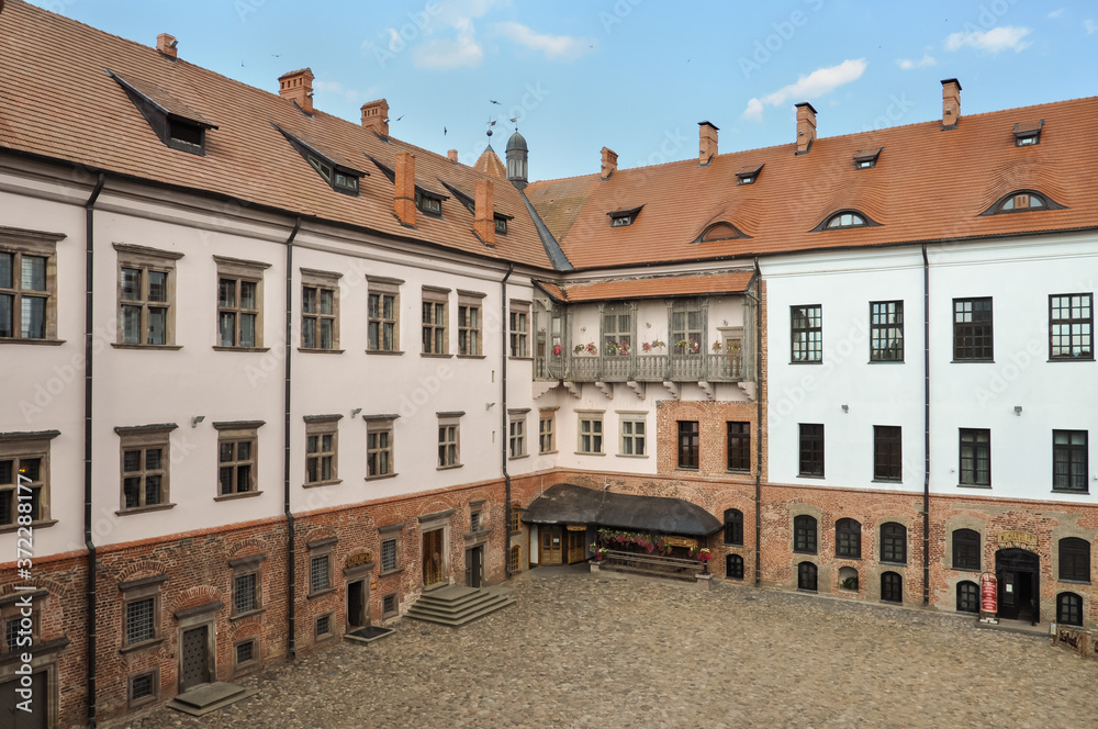 Mir castle and Park complex is an architectural complex, defensive ...