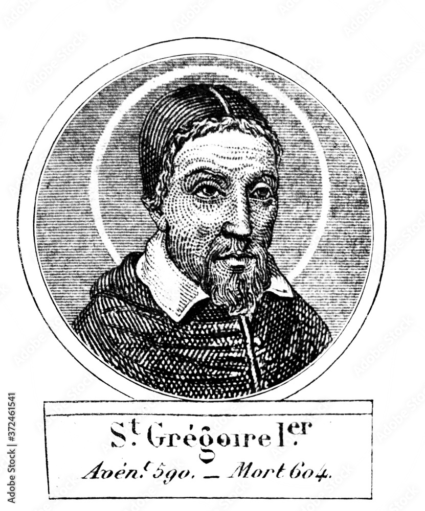 Pope Gregory I, commonly known as Saint Gregory the Great in the old ...