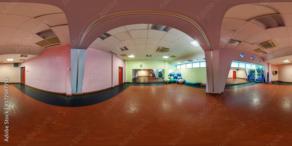 Photo Stock full seamless hdri panorama 360 angle view in interior of ...
