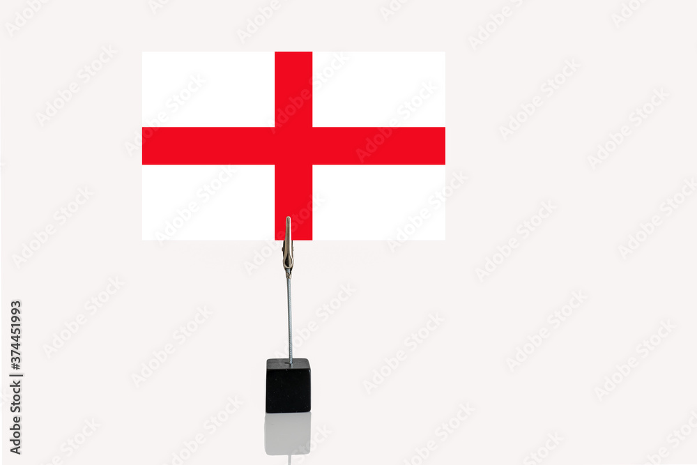 constitutional monarchy of England miniature flag in cube base in ...