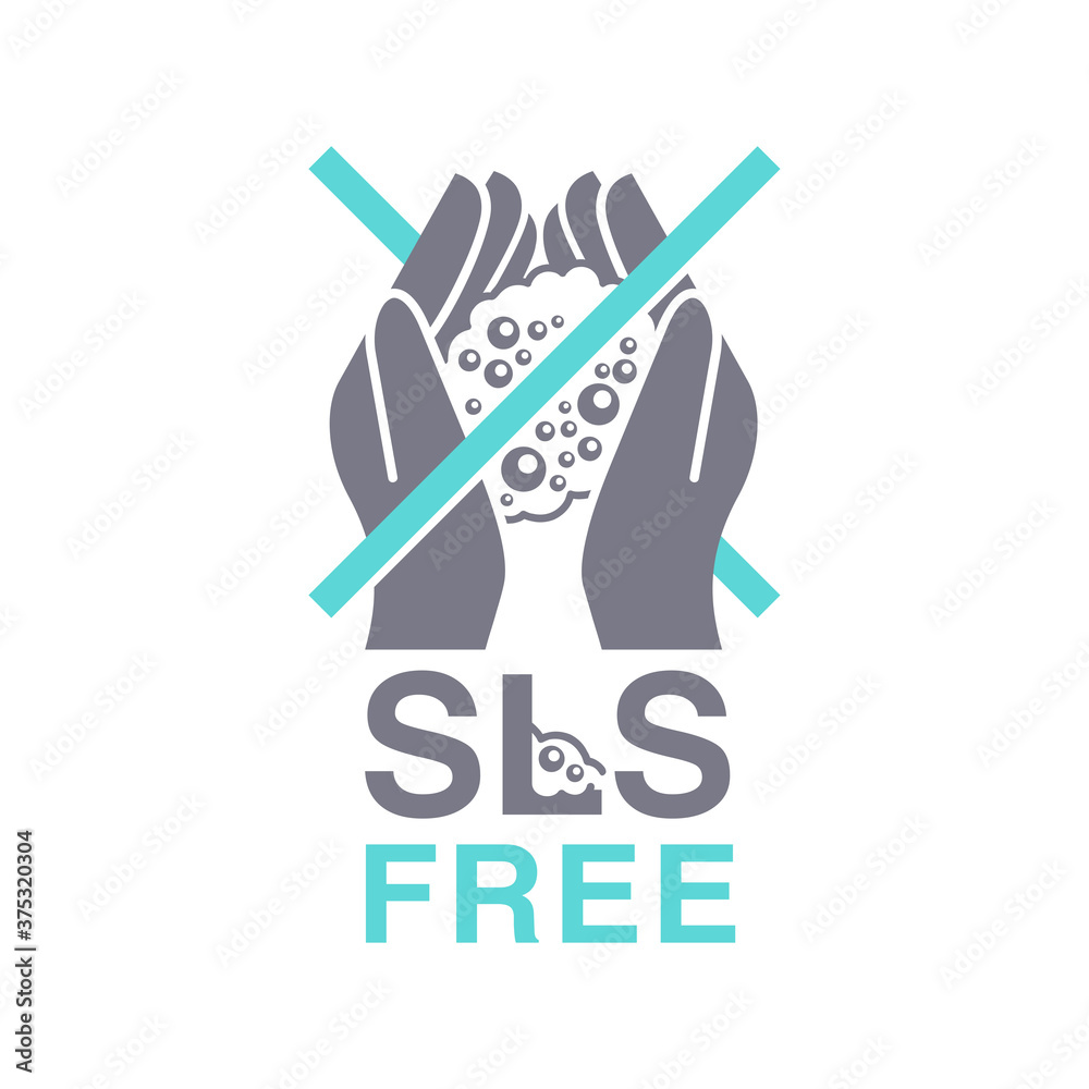SLS free sign - unavailability of Sodium Laureth Sulfate foam component ...