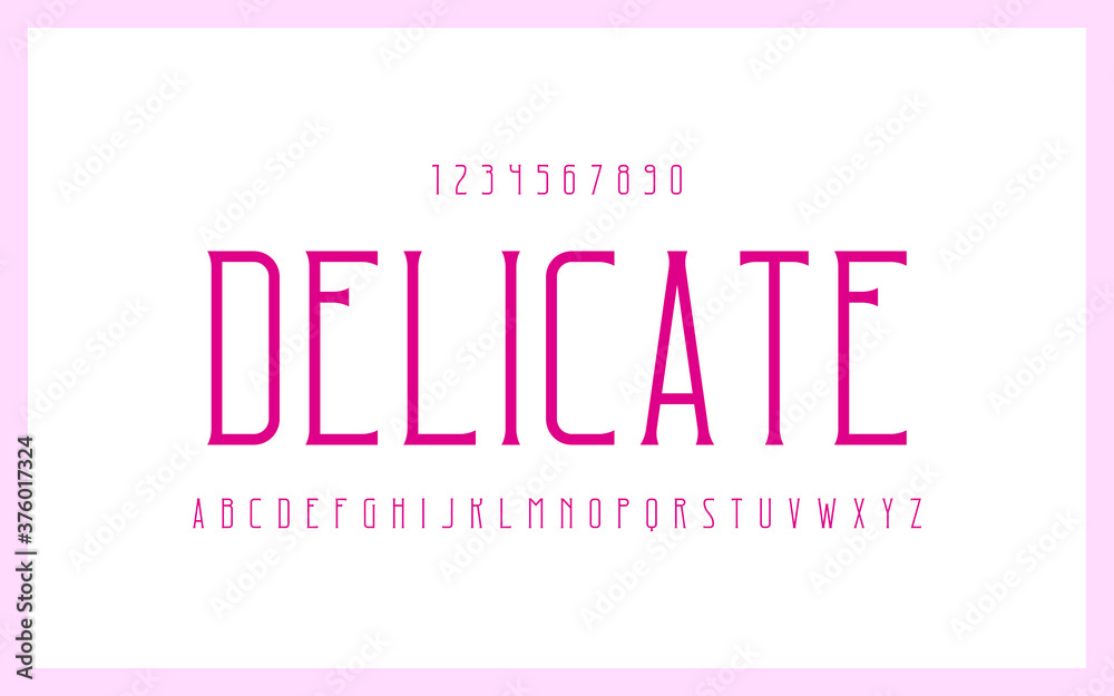 Condensed alphabet letters font and number. Timeless typography fonts ...