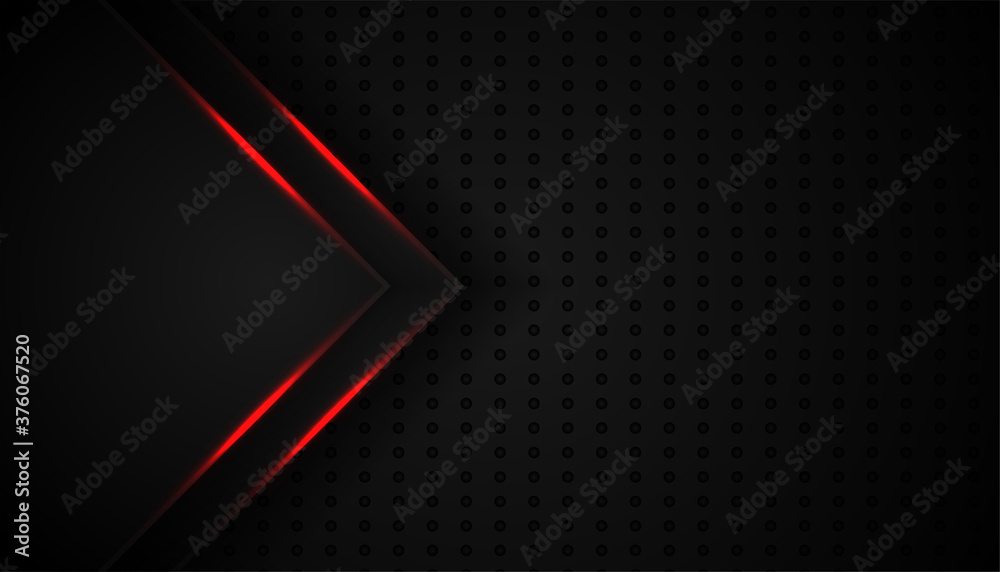 abstract red light line on black background. modern luxury design ...