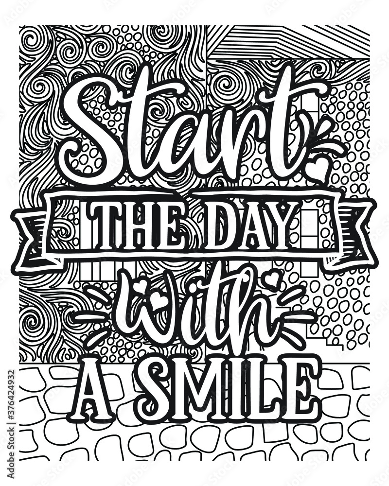 motivational quotes coloring book pages.inspirational quotes coloring ...