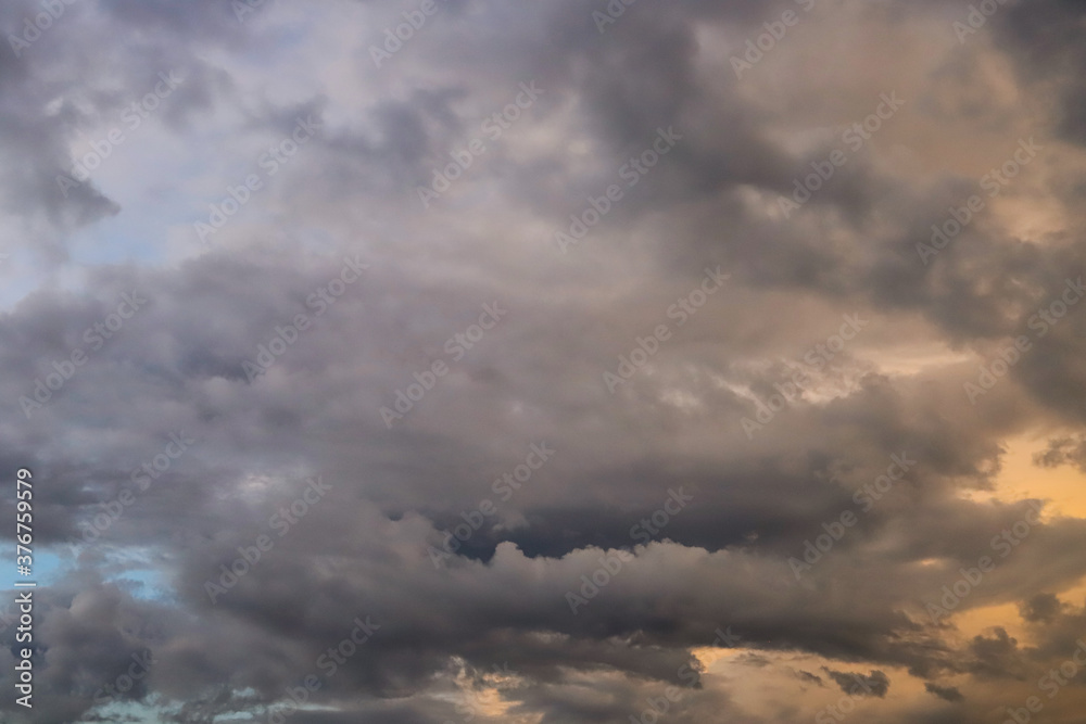 grey cloudy sky background for design Stock Photo | Adobe Stock