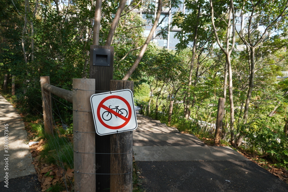 no parking bicycle sign Stock Photo | Adobe Stock