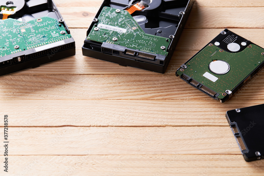 data storage hardware for desktop and laptop computers. backup data ...