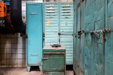 Old Lockers Free Stock Photo - Public Domain Pictures