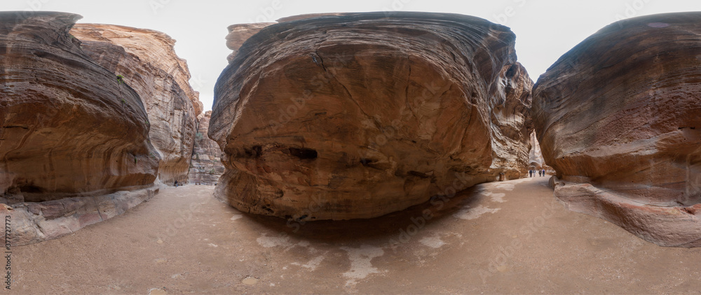 High Resolution 360 Panoramic HDR Images Taken in Petra (Wadi Mousa ...
