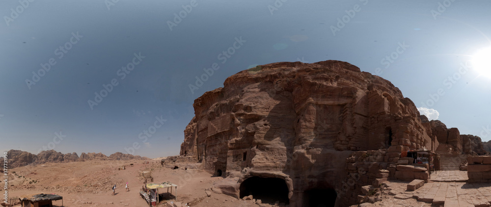 High Resolution 360 Panoramic HDR Images Taken in Petra (Wadi Mousa ...