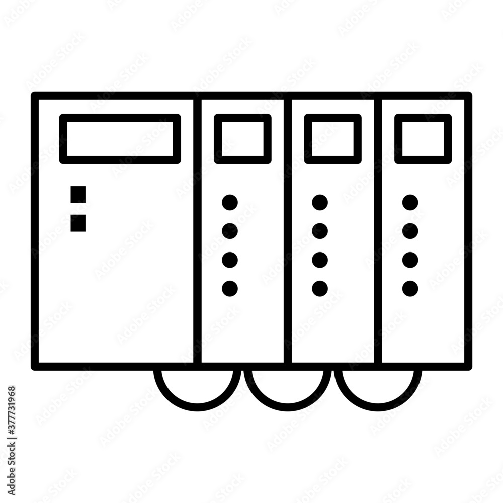 เวกเตอร์ Stock PLC icon | Adobe Stock