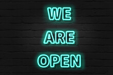 Green Neon Open Sign Free Stock Photo - Public Domain Pictures