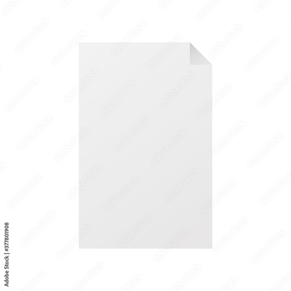 a4 poster mockup paper vector design Stock Vector | Adobe Stock