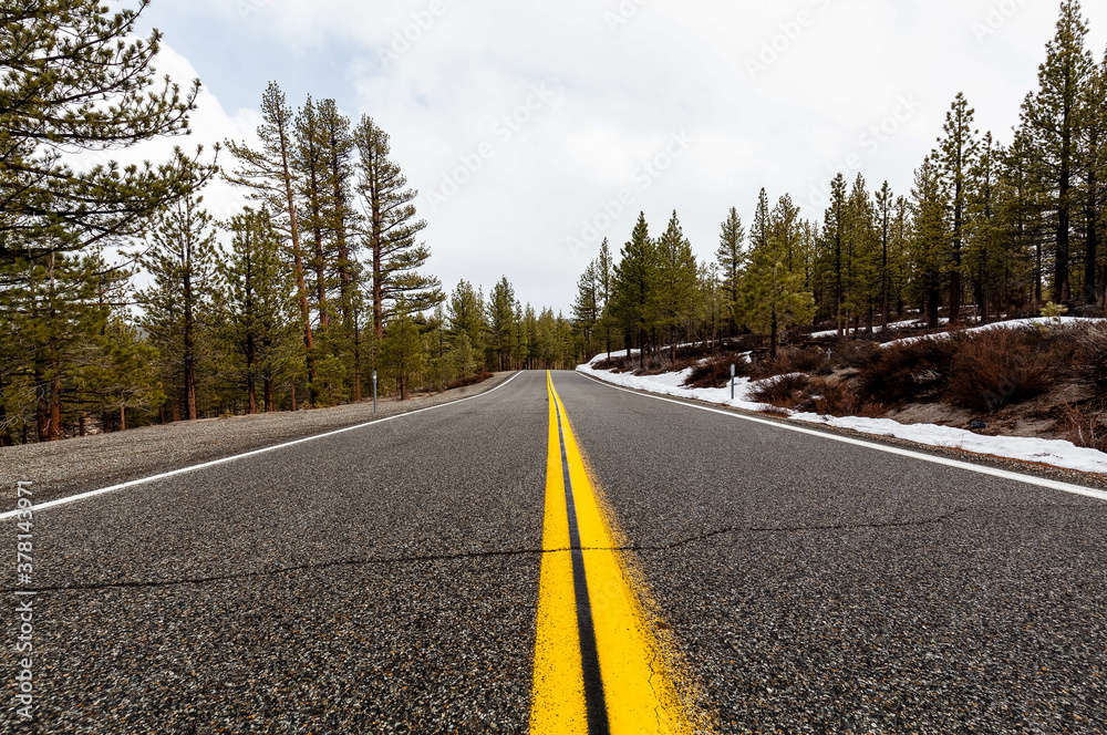 Route 120 is a seasonal road which is closed for part of the year, just ...