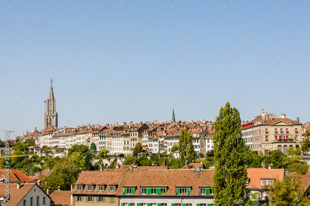Bern, Berner Münster, Münster, Kirche, Stadt, Altstadt, Matte ...