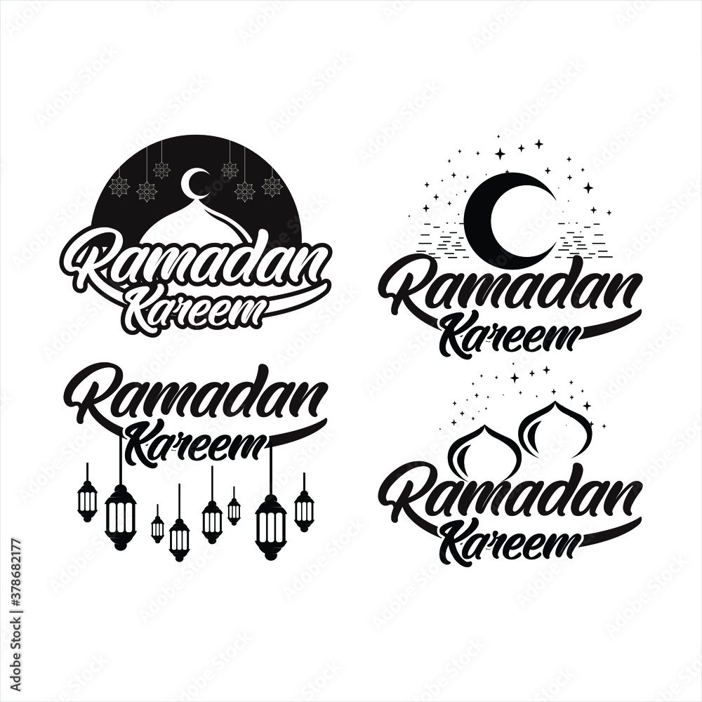 Ramadan Kareem Greeting Card. Ramadhan Mubarak.. Month of fasting for ...