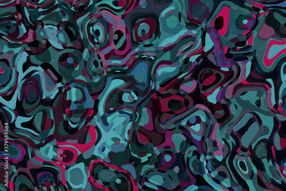 Camo Landing Page Design.Flow Line Texture. Color Digital Background ...