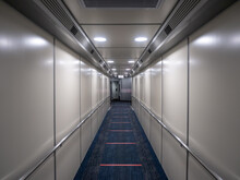 Airplane Connected To Walkway Free Stock Photo - Public Domain Pictures
