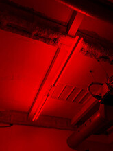 Red Ceiling Lights Free Stock Photo - Public Domain Pictures