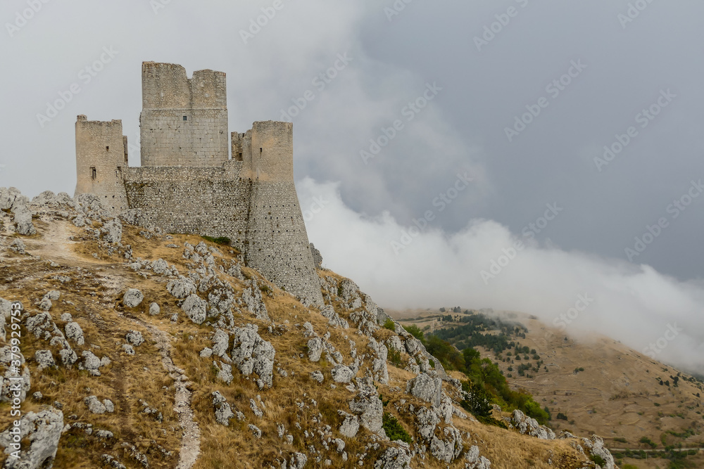Rocca Calascio old Italian castle Location film of famous film The Name ...