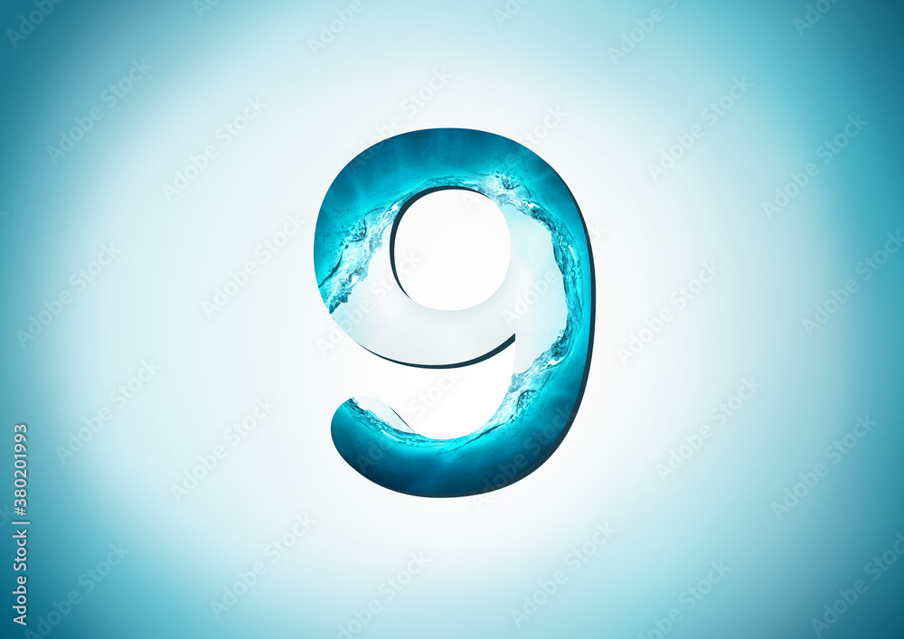 letter of water alphabet, alphabetic water letters, letter a to z and 1 ...