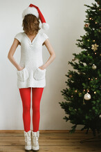 Knitted Santa Face Background Free Stock Photo - Public Domain Pictures