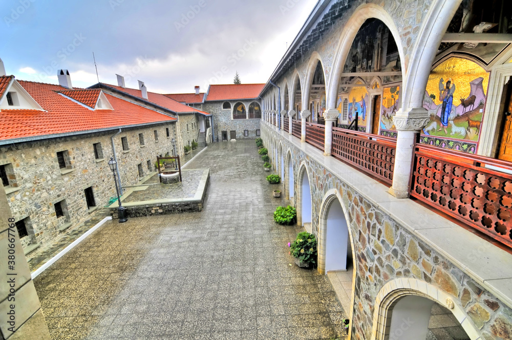 Kykkos Monastery - one of the wealthiest and best-known monasteries in ...