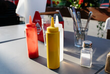 Vintage Mustard Containers Free Stock Photo - Public Domain Pictures