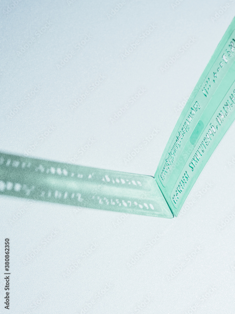 Stencil used in geometry Stock Photo | Adobe Stock