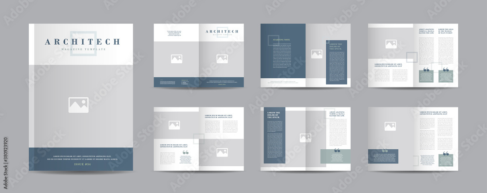Minimal Magazine Design | Editorial Lookbook Layout | Fashion and ...