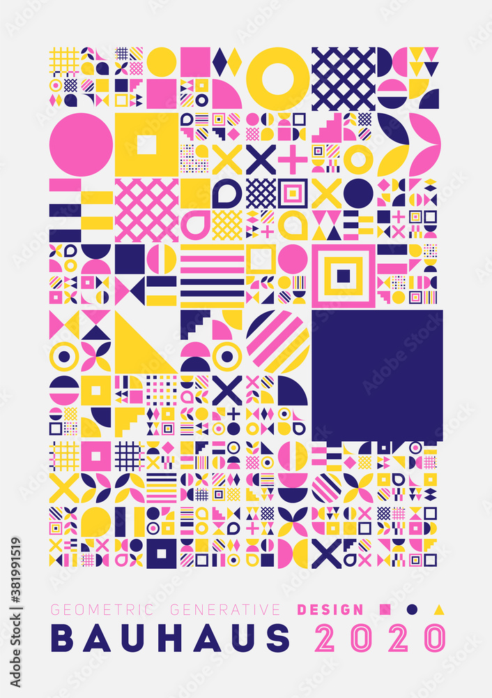 Cover with minimal design. Cool procedural geometric backgrounds for ...