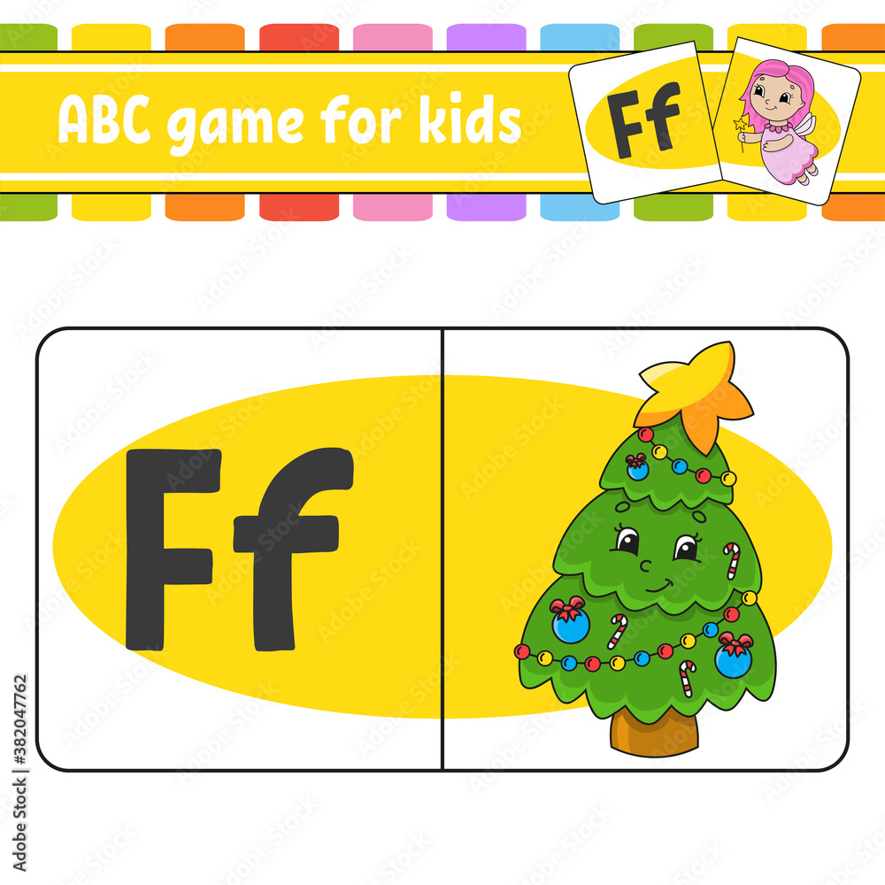 ABC flash cards. Alphabet for kids. Learning letters. Education ...
