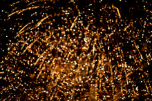Happy New Year Gold Fireworks Free Stock Photo - Public Domain Pictures