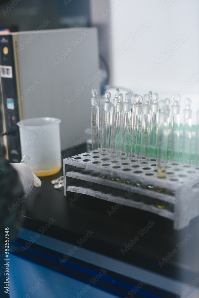 science spectrophotometry experiment Stock Photo | Adobe Stock